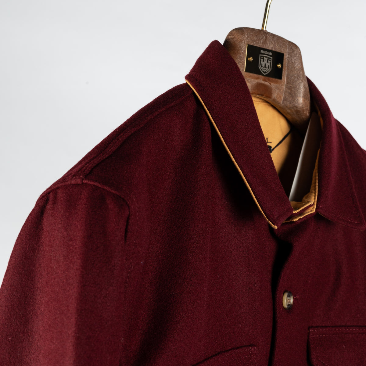 Burgundy Crissman Overshirt – Mr.Derk
