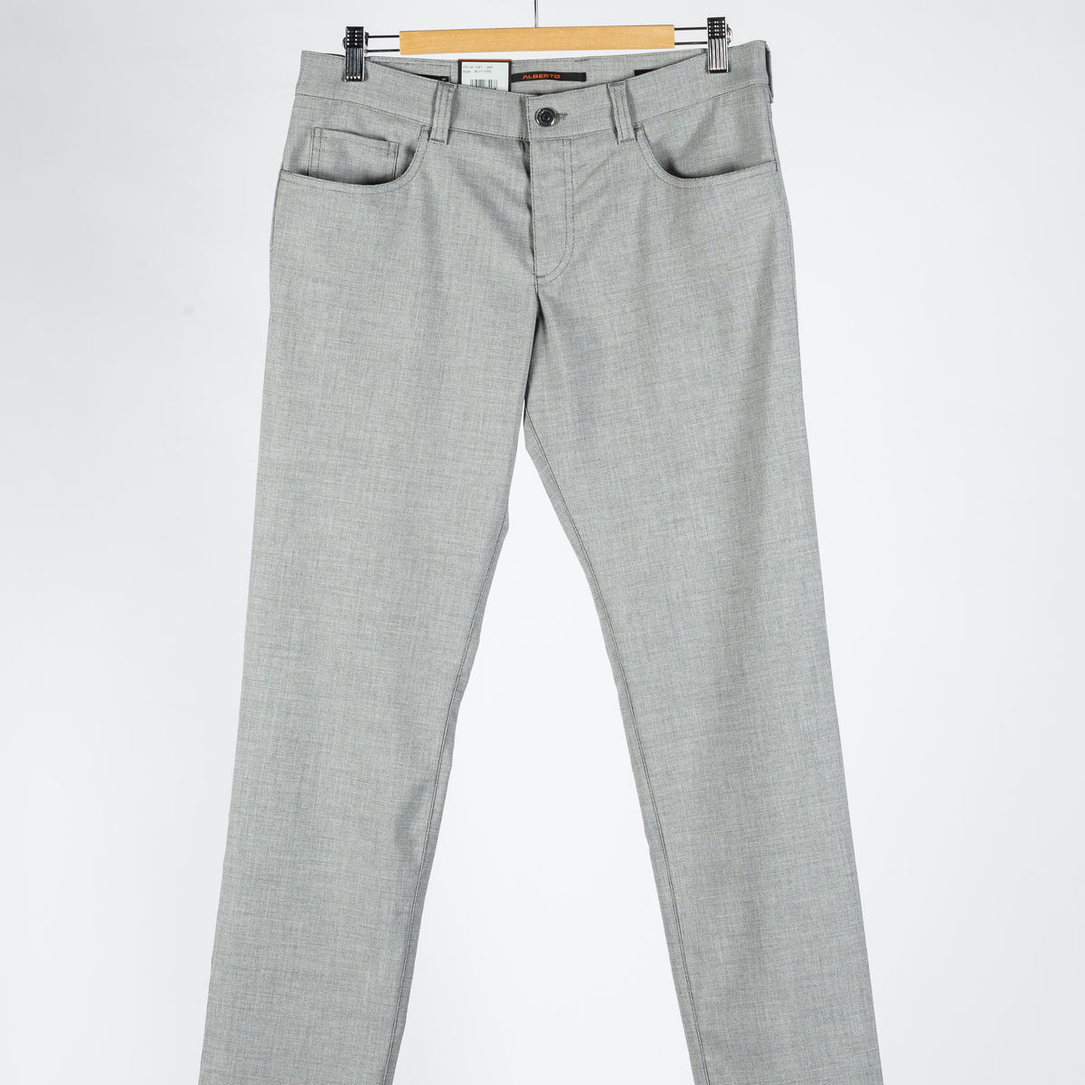 TwoTone Light Grey Ceramica Pipe Trousers – Mr.Derk