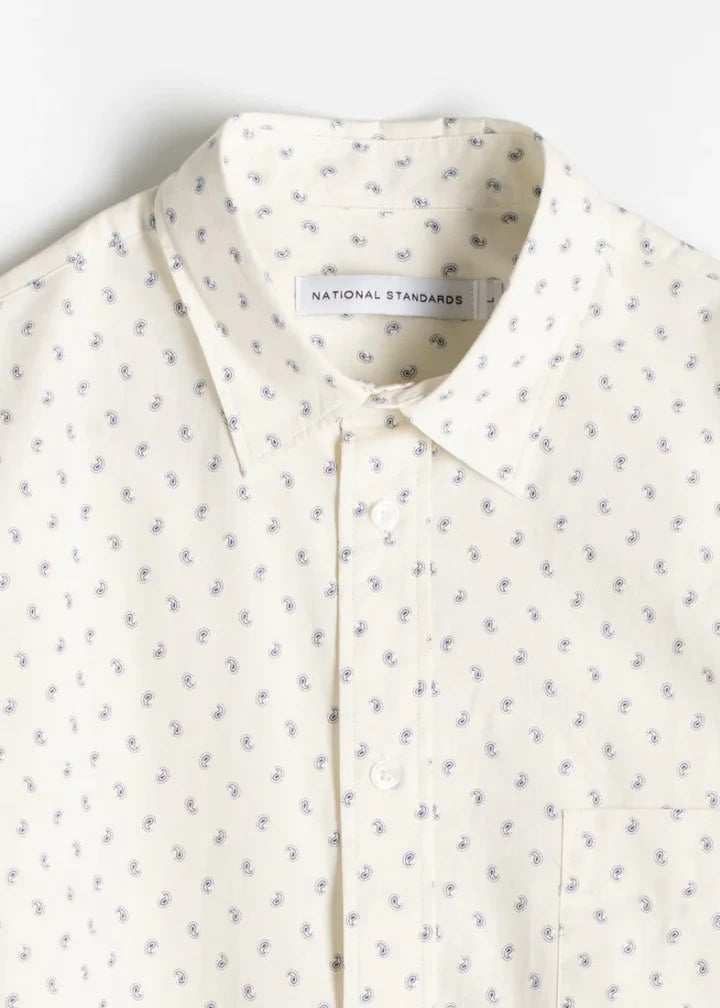 Japanese Small Paisley Print Shirt – Mr.Derk